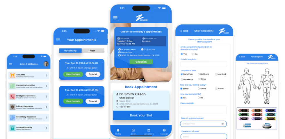 All-in-One Patient Scheduling App for Patients - zHealth